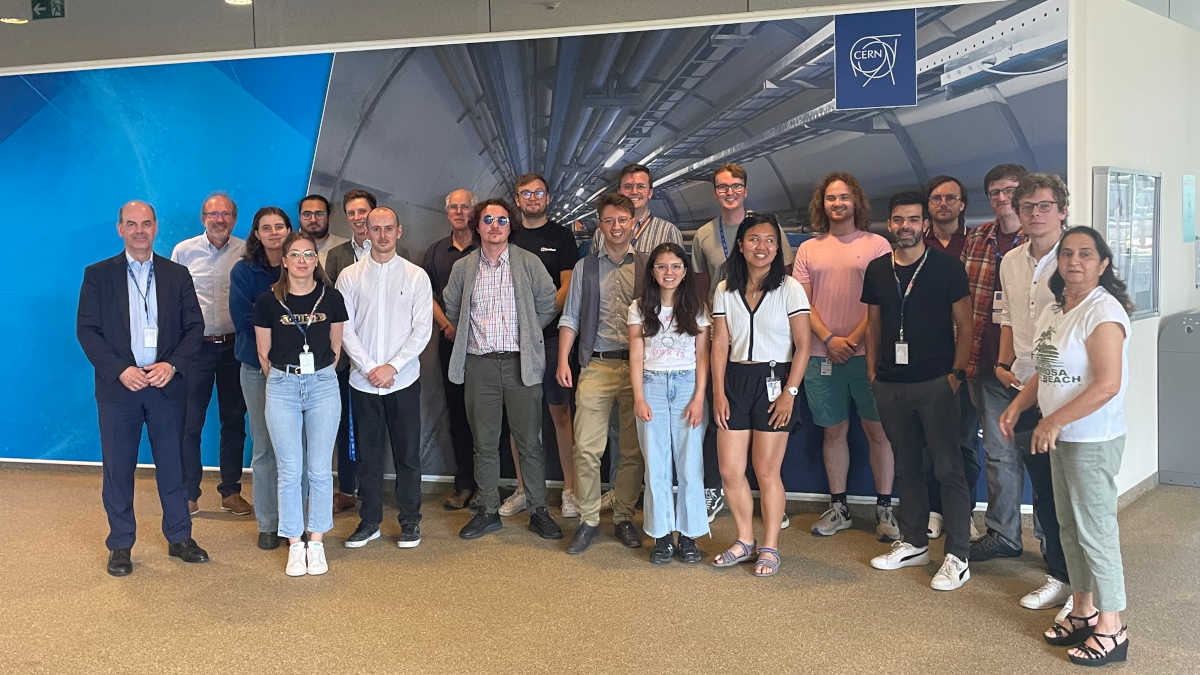 JAI student visit and seminar at CERN | John Adams Institute for ...