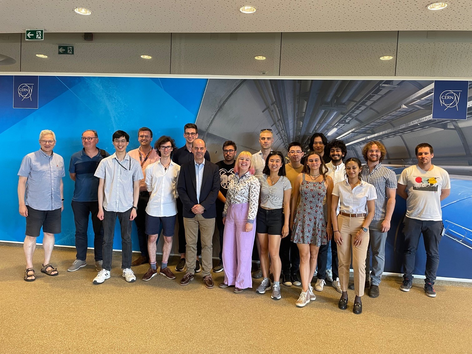 JAI students visit CERN | John Adams Institute for Accelerator Science